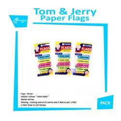 Jual Tom & Jerry Kertas Flags TJ P5-SH Paper Flags [ 1 PAD ] - Kota ...