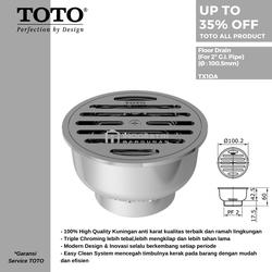 Jual Floor Drain TOTO TX1DB / Saringan Got TOTO TX1DB - Kab. Bogor ...