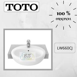 Jual Wastafel TOTO LW240CJ / LW240 / LW 240 J - full set - Kota ...