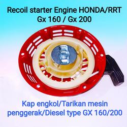 Jual Tarikan stater mesin pompa air alkon GX 160/GX 200 Recoil starter assy - R besi(putih ...