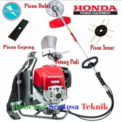 Jual Mesin Potong Rumput Gendong HONDA UMR 435 N Brush Cutter UMR435N - GX 35 (MERAH) - Kota ...