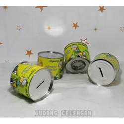 Jual Celengan Kaleng Berkarakter Costume Buka Tutup Kecil / Kencleng ...