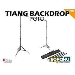 Jual Tiang + Kain Green Screen 2x2m Stand Foto Studio Backdrop ...
