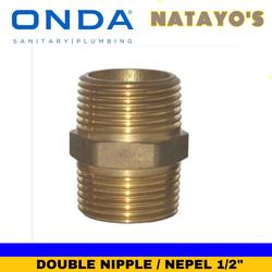 Jual Double Nipple ONDA 1/2" Brass Kuningan Dobel Nepel Nepple valve - Jakarta Selatan - Solusi ...