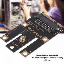 Jual M.2 NGFF E-key WiFi Network Card to M-key SSD Adapter + BT cable ...