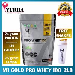 Promo Muscle First Pro Whey 100 2lb 2 lbs M1 Pro Whey Protein - Cokelat ...