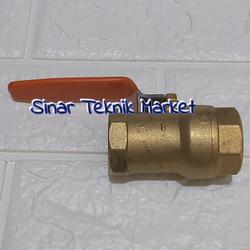Jual KITZ Brass Ball Valve Fig. 400 T , 1" - 25A - 25mm , Drat / Screw - Jakarta Pusat - KITZ ...