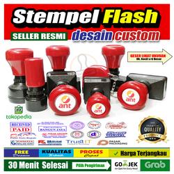 Jual Stempel Otomatis Flash Warna Custom Desain Murah Berkualitas - 3warna, standart - Jakarta ...