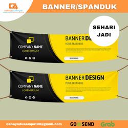 Jual Cetak Banner Print Banner Spanduk Bahan Flexy - MT / METER, 400 x ...