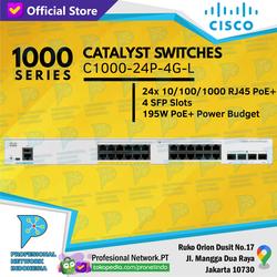 Promo Cisco C1000-24P-4X-L Catalyst 1000 Series Switch Cicil 0% 3x - Jakarta Pusat - Profesional ...