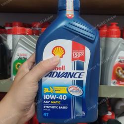 Promo Shell Advance AX7 0.8L Matic/Scooter 10/40 (Dijamin Asli - QR ...