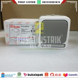 Jual Saklar Engkel Broco Atlantic waterproof single gang outbow anti ...