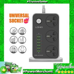 Jual LDNIO SE3631 Stop Kontak 3 Power Socket 6 USB fast charging - Jakarta Barat - Indoemart ...
