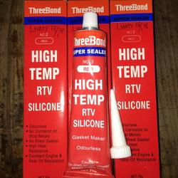 Jual THREEBOND HIGH TEMP NO.2 RED 75 GRAM - THREE BOND MERAH RTV ...