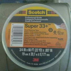 Jual Scotch super 33+ black/hitam - Isolasi kabel listrik 3M Original ...