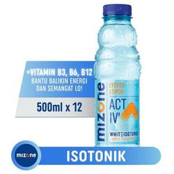 Promo Mizone Isotonik Activ Lychee Lemon 500ml x 12 botol (1 box) - Jakarta Utara - AQUA ...