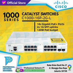 Jual Cisco Catalyst 1000 Series Switch C1000-24P-4G-L - Jakarta Pusat ...