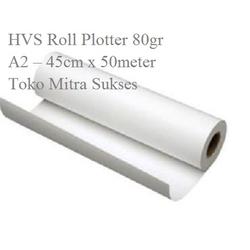 Jual Kertas HVS Roll Plotter 80gsm A4 - 21cm x 50meter - A3 - Jakarta ...