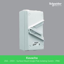 Jual SCHNEIDER KAVACHA 20A 250V Surface Mount 1P Isolating Switch WHS20 ...