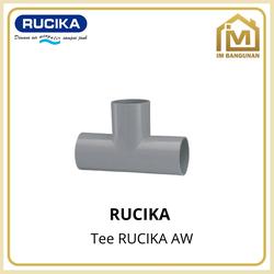 Jual Fitting sambungan pipa pvc TEE / T (AW) rucika 1/2", 3/4", 1", 1 1/4" - 1/2" - Kota ...
