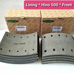 Jual FRONT BRAKE LINING KAMPAS REM DEPAN HINO 500 04477-JAE50 ...