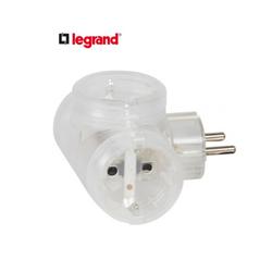 Promo Legrand Steker Colokan T Multi Socket 3 Lubang 16A Putih/Abu-abu ...