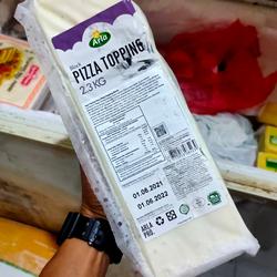 Jual Arla Topping Pizza Mozzarella Cheese 2,3 kg - Keju Mozarella ...