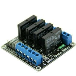 Jual SSR Solid State Relay Module 4 Channel 5V DC High Level for ...