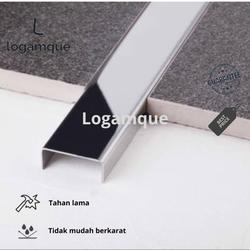 Jual List U Stainless 12 x 12 x 12 x 0,8 mm x 3050 mm - Black MR - Kota ...