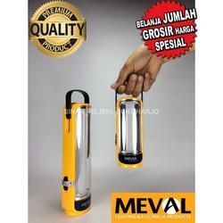 Promo Meval 12 LED Bright Emergency + 0.5W Senter LED - Putih - Jakarta ...