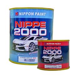 Jual Cat Dasar Besi NIPPON PAINT NIPPE 2000 EPOXY + Hardener 200 ML 1 Liter - White, 1 Liter ...
