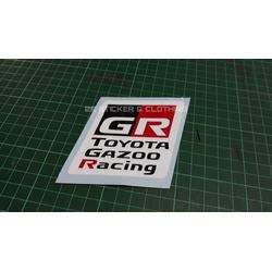 Jual Stiker Vinyl Toyota Gazoo Racing FIA WEC Outdoor High Quality ...