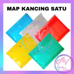 Jual Map Plastik Kancing Folio Bening SIKA Bag Folder AC-05 / 1 Pack 12 ...