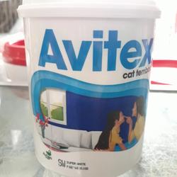 Jual AVITEX Emulsion Cat Tembok Kaleng Kecil 1Kg 1 Kg - Avian Paints ...