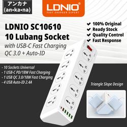 Promo LDNIO Stop Kontak Power Socket Colokan Listrik USB C Fast Charge Wifi - SCW3451 - Kab ...