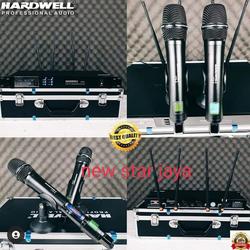 Jual New mic wireless hardwell glory 8 8 mic pegang garansi resmi ...