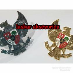 Jual Emblem Besi Logo Garuda Metal Logo Tempelan Body Mobil - Kota ...