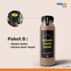 Jual Cetak Label Botol Kemasan Minuman / Uk 100-1000 ml / Custom ...