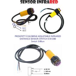 Promo [CNC] E18-D80NK ADJUSTABLE INFRARED PROXIMITY DISTANCE SENSOR ...