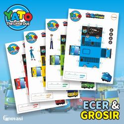 Jual PAPERCRAFT BUS TAYO AND FRIENDS ECER & GROSIR - Tayo - Biru - Kota ...