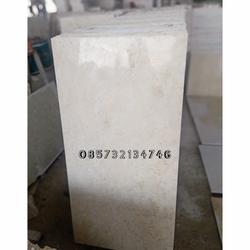 Jual Lembaran slab besar bahan lantai/dinding/meja marmer putih bersih ...