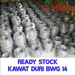 Jual KAWAT DURI BWG 14 / KAWAT DURI GALVANIS - Jakarta Barat - ID LARIS | Tokopedia
