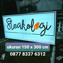 Jual papan nama neon box - Kota Serang - Las Cahaya Abadi Teknik ...