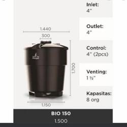 Promo Penguin BIO-150 1500 Liter Septic Tank Biorotech Cicil 0% 3x ...