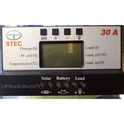 Jual Solar Charge Controller 30A STEC 30A 12/24V Digital Display ...