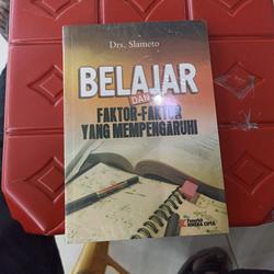 Jual Buku Belajar dan Faktor Faktor Yang Mempengaruhi Slameto - Kota Bandung - Toko Buku CS6364 ...