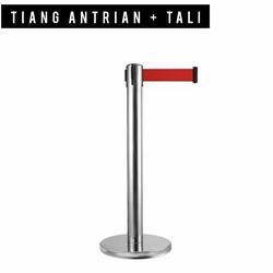 Promo Tiang Antrian Stainles Police Line Pembatas 2M - Tiang Stainless ...
