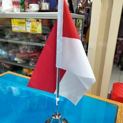 Jual 30cm Tiang Bendera Stainless Tempat Bendera Meja Flag Pole - Kota ...