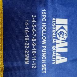 Jual HOLLOW PLONG PACKING SET 14 PCS Alat pembolong plat punch Original ...