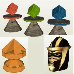 Jual Tomb Raider Ankh Papercraft - Kab. Bekasi - Papercraft Tiviti ...